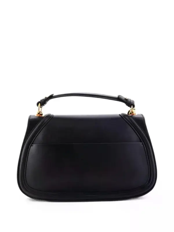 Gucci Blondie Nm Top Handle Bag Leather Large Shoulder Bag - Black