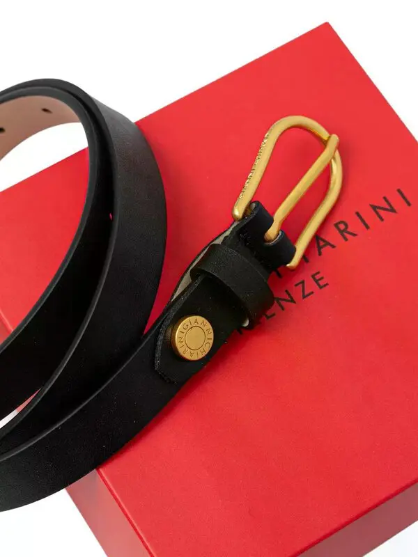 GIANNI CHIARINI Leather Pin-buckle Belt