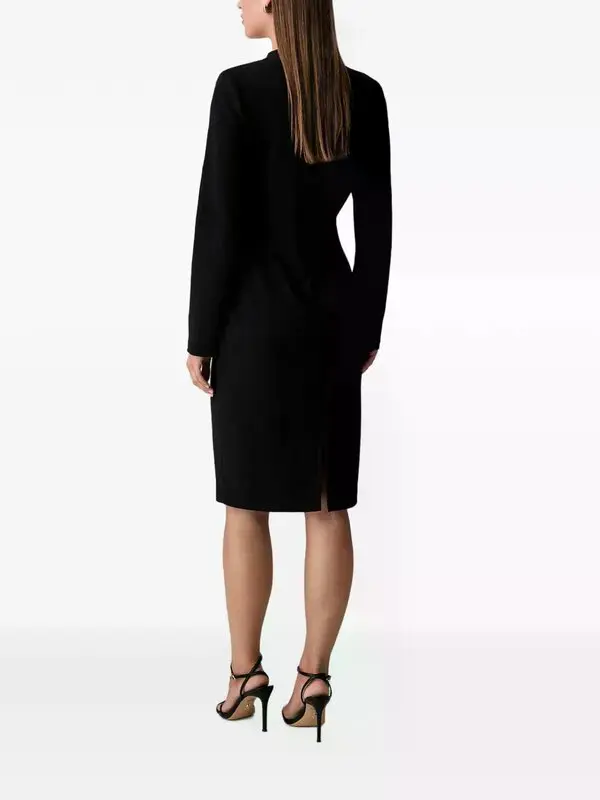 Joseph Ribkoff Asymmetric Button-up Midi Dress