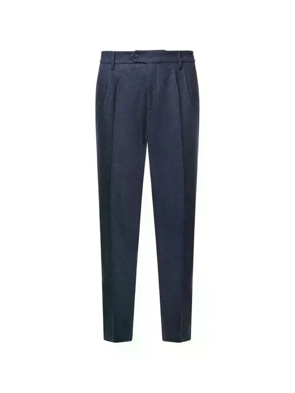 Eleventy Pleated Tapered Trousers