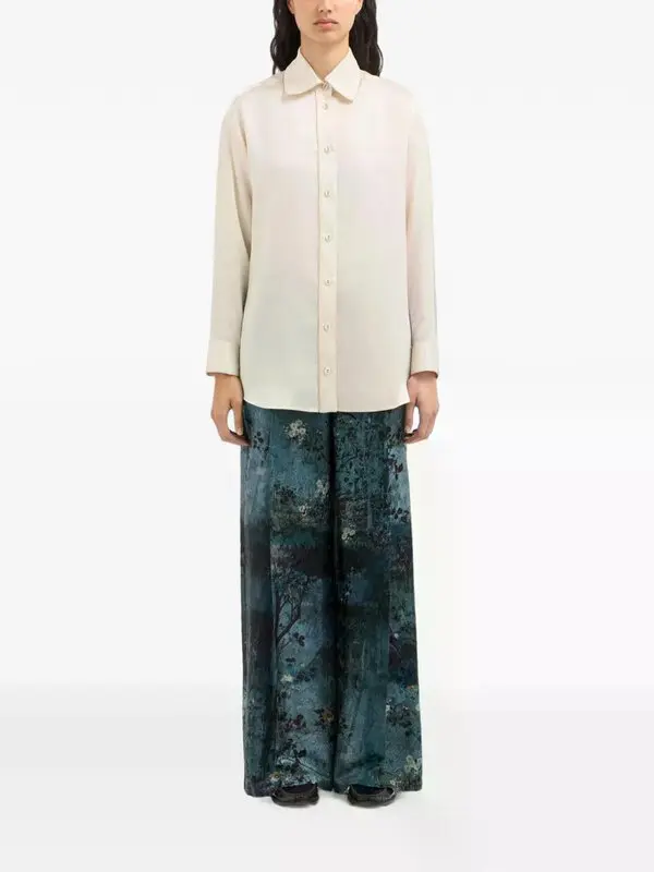 PIERRE-LOUIS MASCIA Silk Shirt
