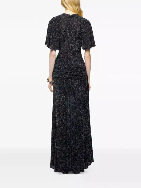Rabanne Textured Ruched Blouse