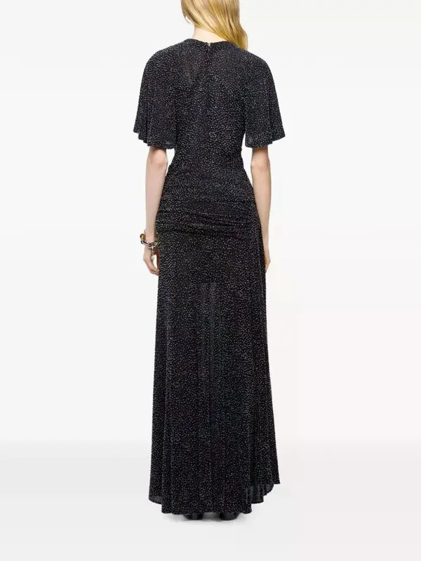 Rabanne Textured Ruched Blouse