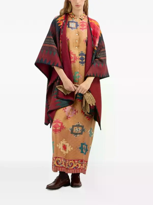 PIERRE-LOUIS MASCIA Pancake Poncho Cape