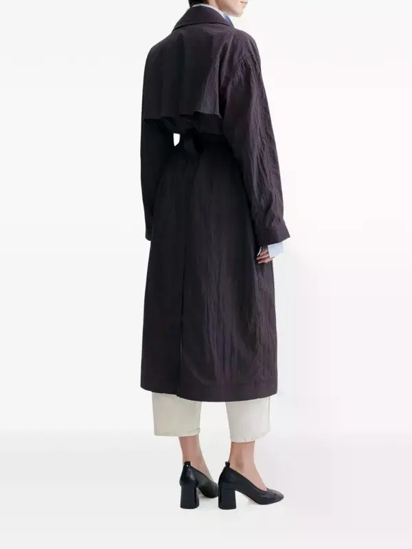 Vanessa Bruno Hippolyte Textured Trench Coat