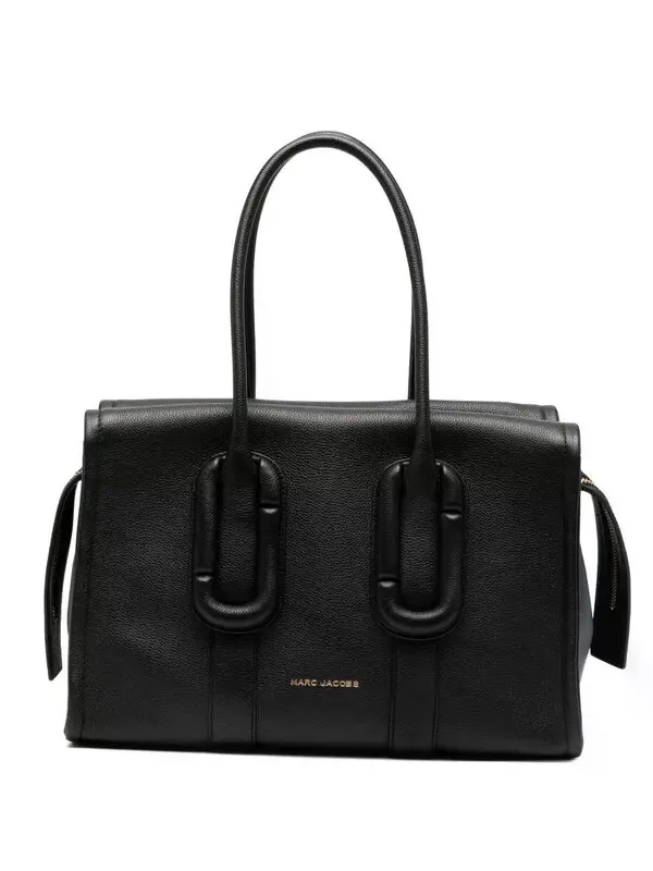 Marc Jacobs Logo-plaque Tote Bag - Black