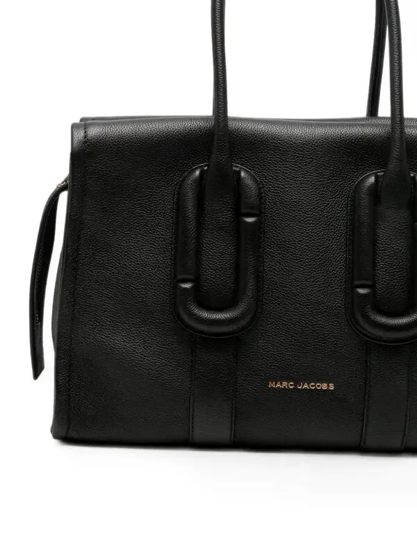 Marc Jacobs Logo-plaque Tote Bag - Black