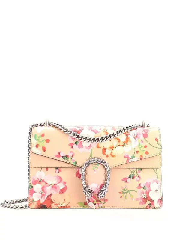 Gucci Dionysus Bag Blooms Print Leather Small Shoulder Bag