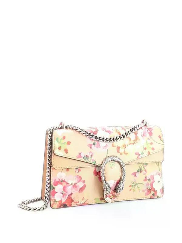 Gucci Dionysus Bag Blooms Print Leather Small Shoulder Bag