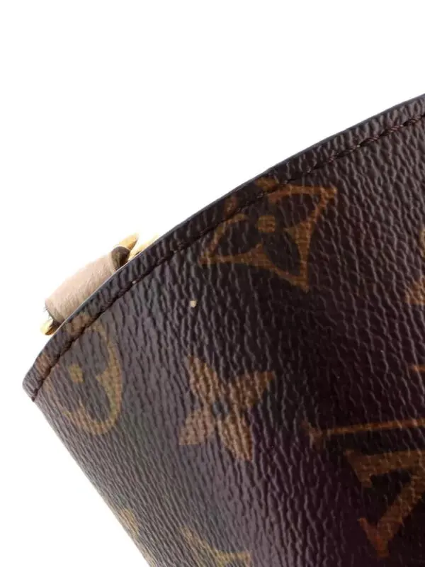 LOUIS VUITTON Monogram Canvas And Leather Vaugirard Satchel - Brown