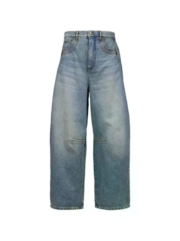 EGONLAB Whiskering-effect Jeans
