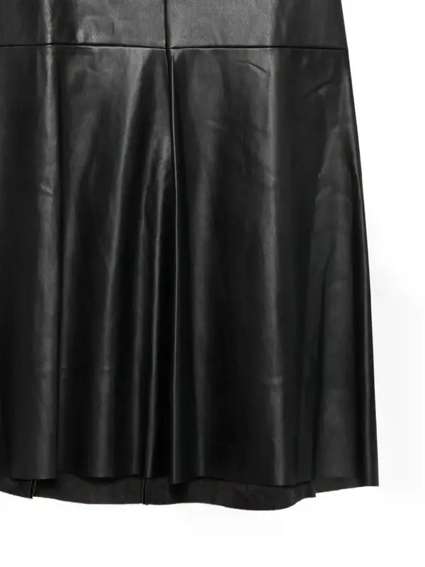NUDE Panel Flared Midi Skirt - Black