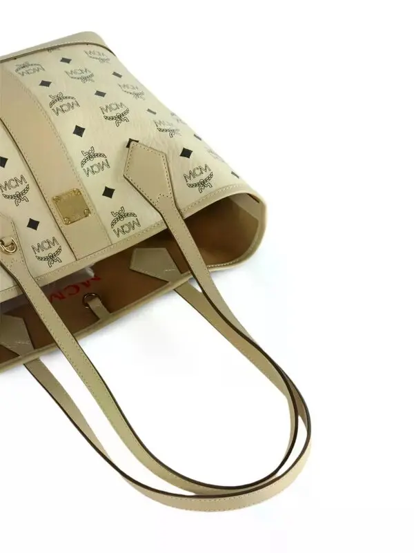 Mcm Liz Monogram-print Tote Bag