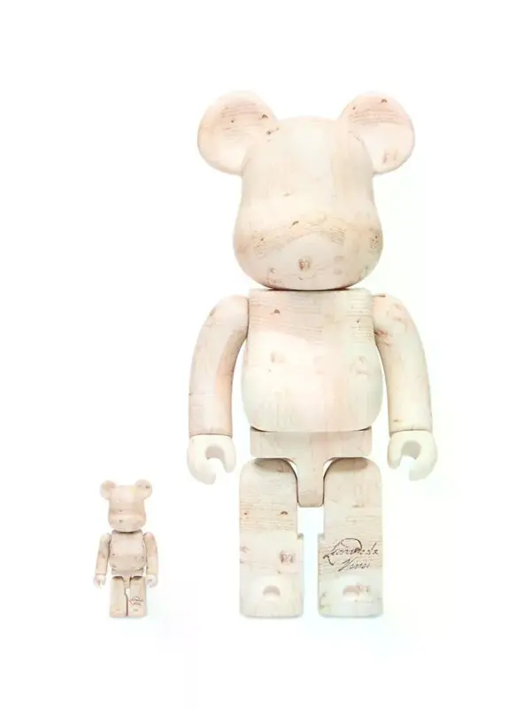 MEDICOM TOY Be@rbrick Leonardo Da Vinci Vitruvian Set - Neutrals