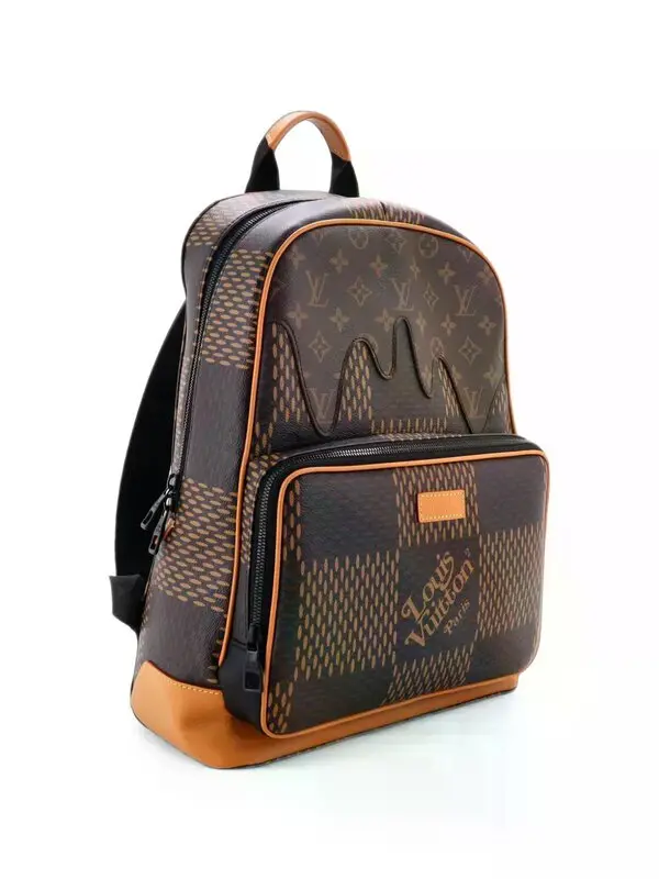 LOUIS VUITTON Nigo Campus Limited Edition Giant Damier And Monogram Canvas Backpack