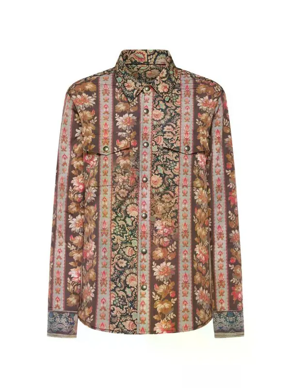 PIERRE-LOUIS MASCIA Floral Print Shirt