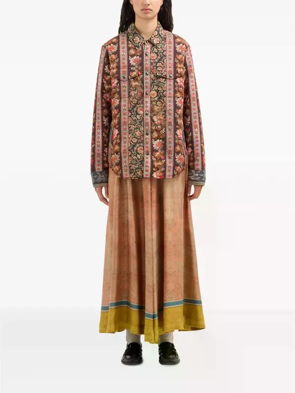 PIERRE-LOUIS MASCIA Floral Print Shirt