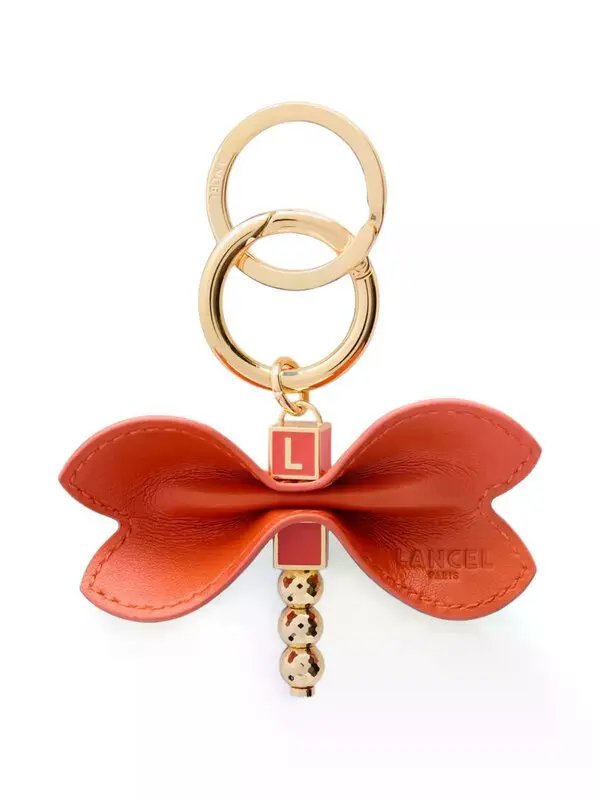 LANCEL Jungle Dragonfly-shaped Keyring