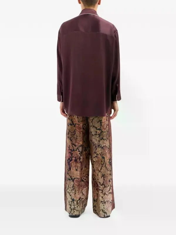 PIERRE-LOUIS MASCIA Mutka Silk Shirt