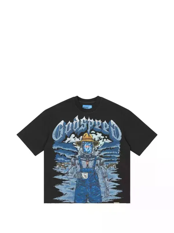 GODSPEED Aura Farm Ii Graphic-print T-shirt