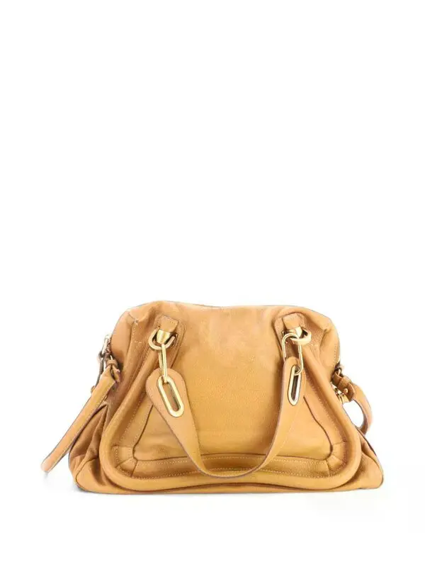 Chloé Paraty Quilted Leather Medium Shoulder Bag - Brown