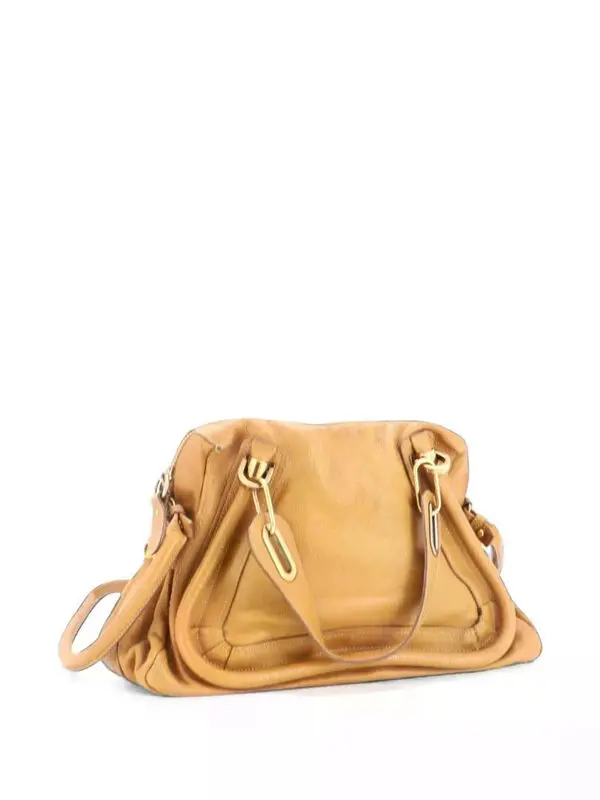 Chloé Paraty Quilted Leather Medium Shoulder Bag - Brown