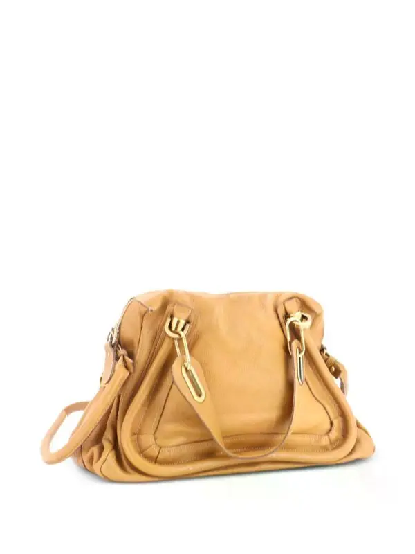 Chloé Paraty Quilted Leather Medium Shoulder Bag - Brown