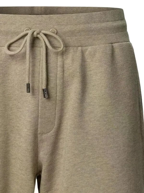 HACKETT LONDON Logo-print Drawstring Track Shorts - Brown