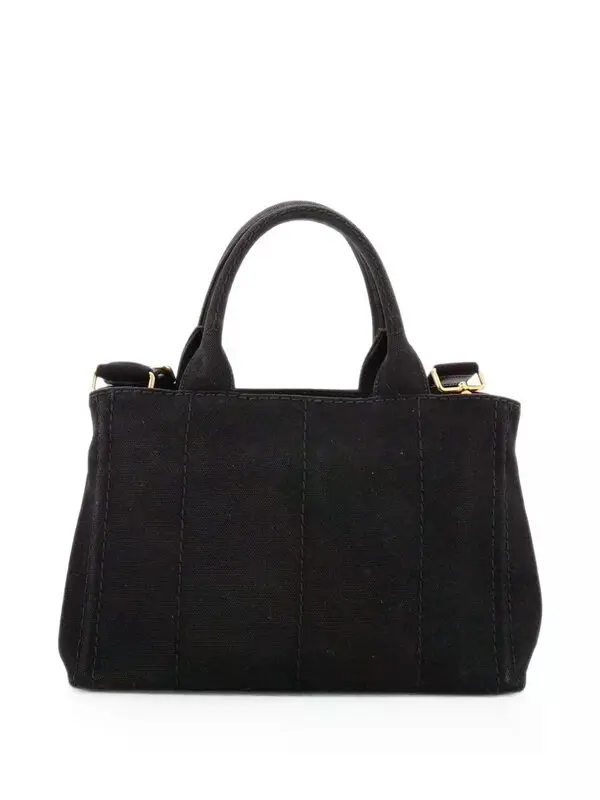 Prada Canapa Canvas Mini Tote Bag