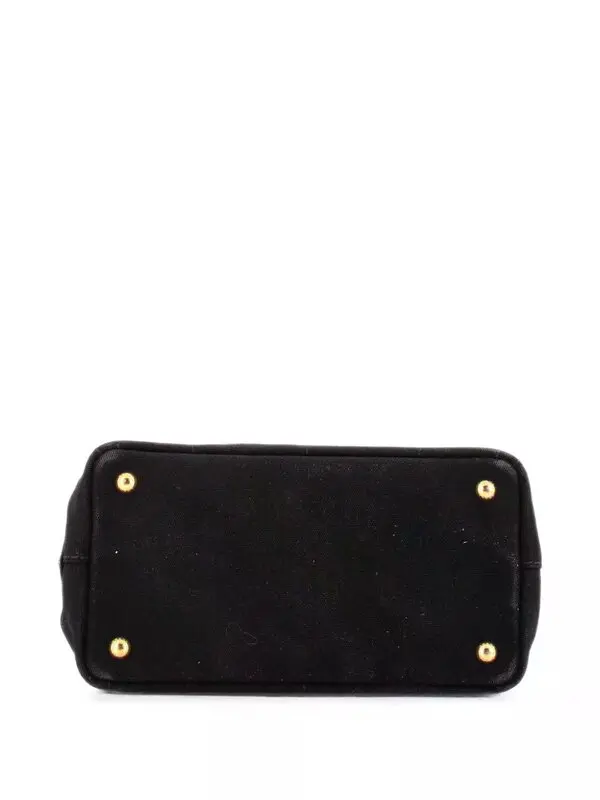 Prada Canapa Canvas Mini Tote Bag