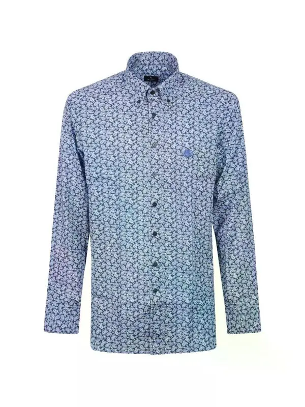 Etro Paisley-pattern Pegasus-embroidered Shirt
