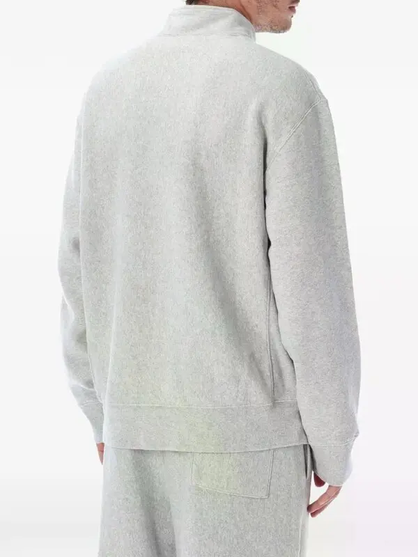 Champion Logo-patch Quarter-zip Sweater