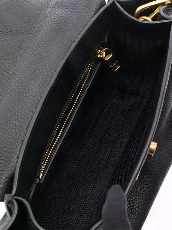 Prada 2013-2026 Vitello Daino Soundlock Satchel
