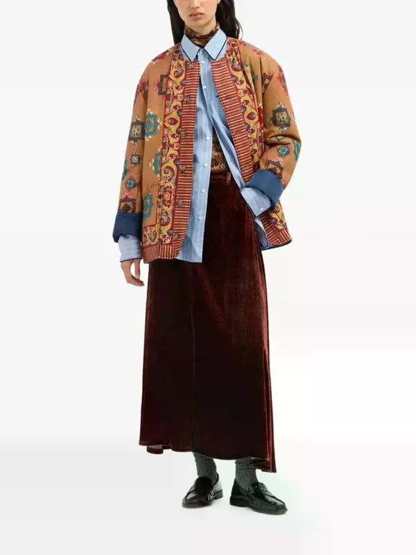 PIERRE-LOUIS MASCIA Kandox Straight Maxi Skirt