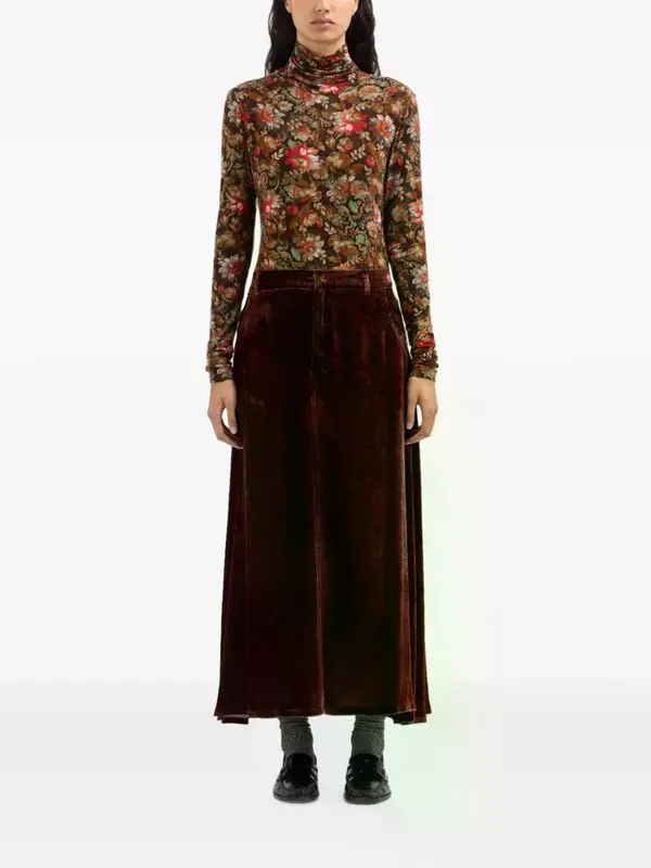 PIERRE-LOUIS MASCIA Kandox Straight Maxi Skirt