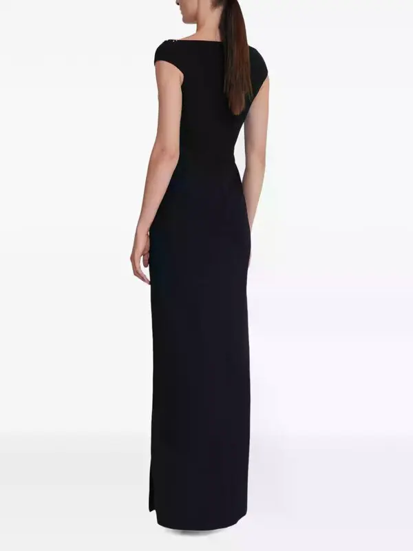 Safiyaa Lucrezia Crystal-embellished Maxi Dress