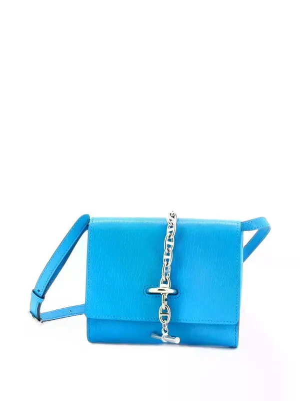 Hermès Chaine D'ancre To Go Wallet Chevre Chamkila Crossbody Bag