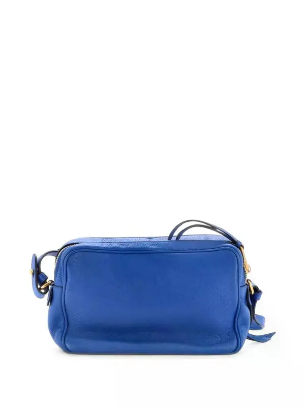 Prada Double Zip Camera Bag Vitello Phenix Medium Crossbody Bag