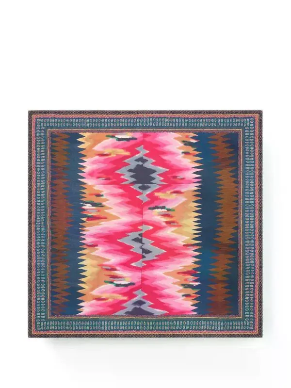 PIERRE-LOUIS MASCIA Cialda Bandana Scarf - Blue