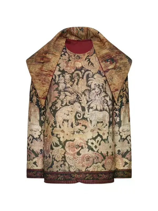 PIERRE-LOUIS MASCIA Beaint Floral-motif Jacket