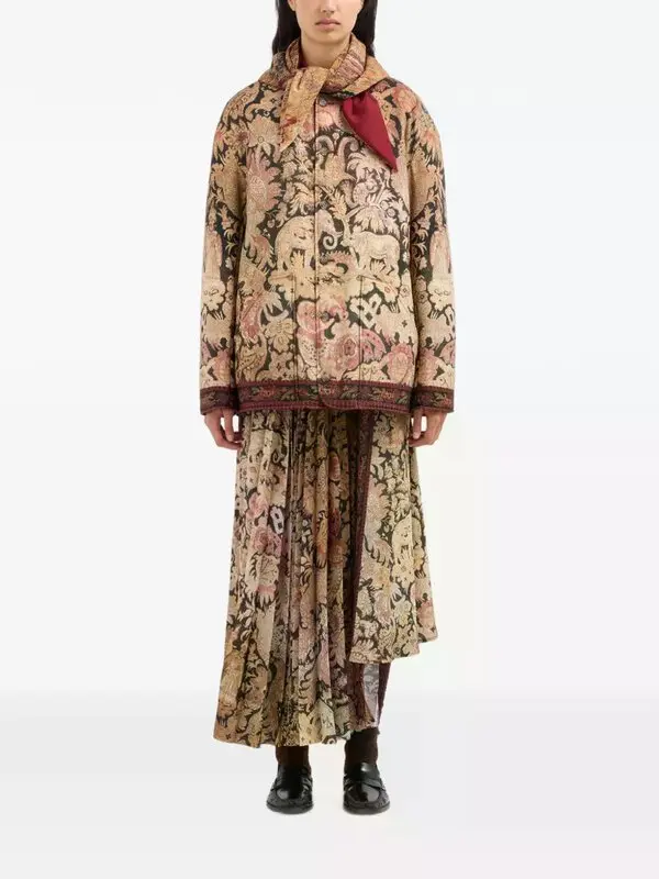 PIERRE-LOUIS MASCIA Beaint Floral-motif Jacket