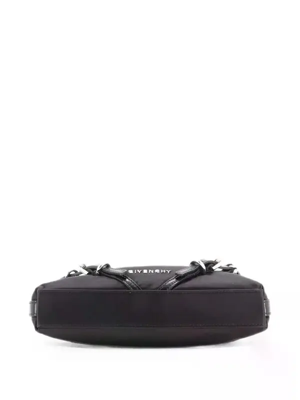 Givenchy Voyou Party Satin With Leather Mini Shoulder Bag