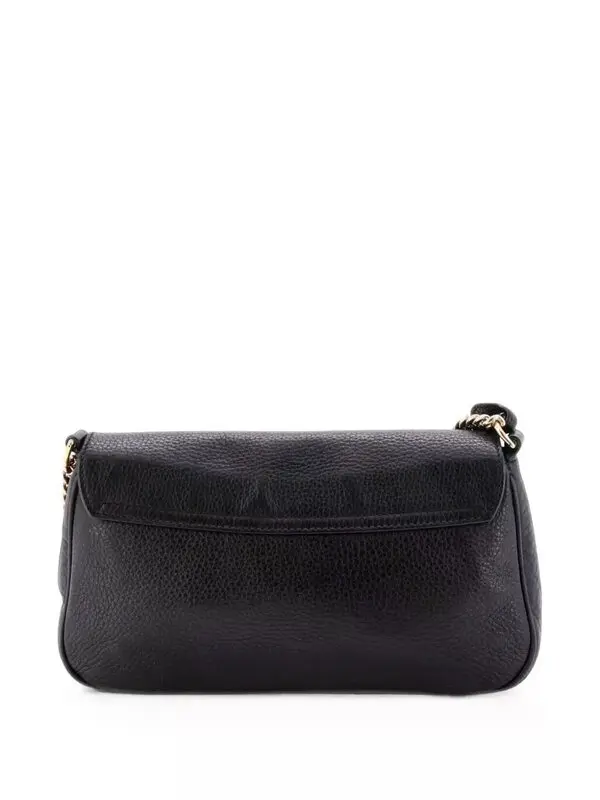 Gucci Soho Chain Leather Medium Crossbody Bag - Black