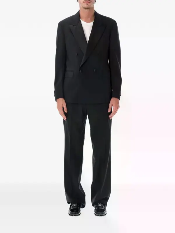 LARDINI Double-breasted Peak-lapel Suit