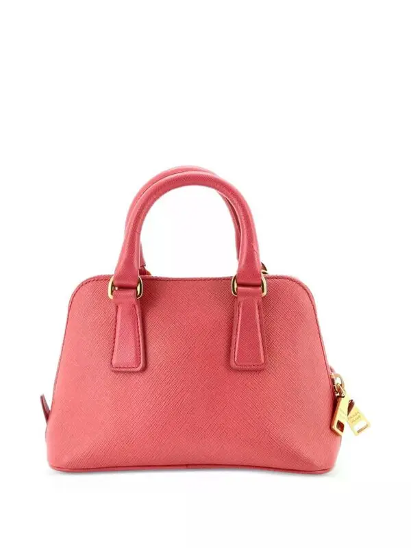 Prada Promenade Saffiano Leather Mini Crossbody Bag - Pink