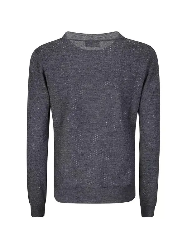 P.a.r.o.s.h Crystal-embellished Wool Sweater