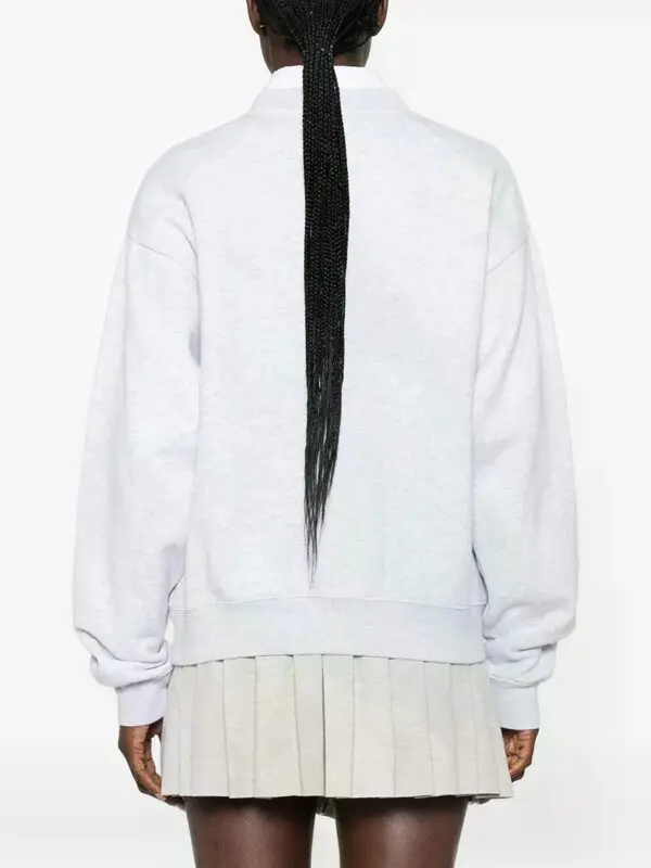 SPORTY & RICH Logo-embroidered Sweater
