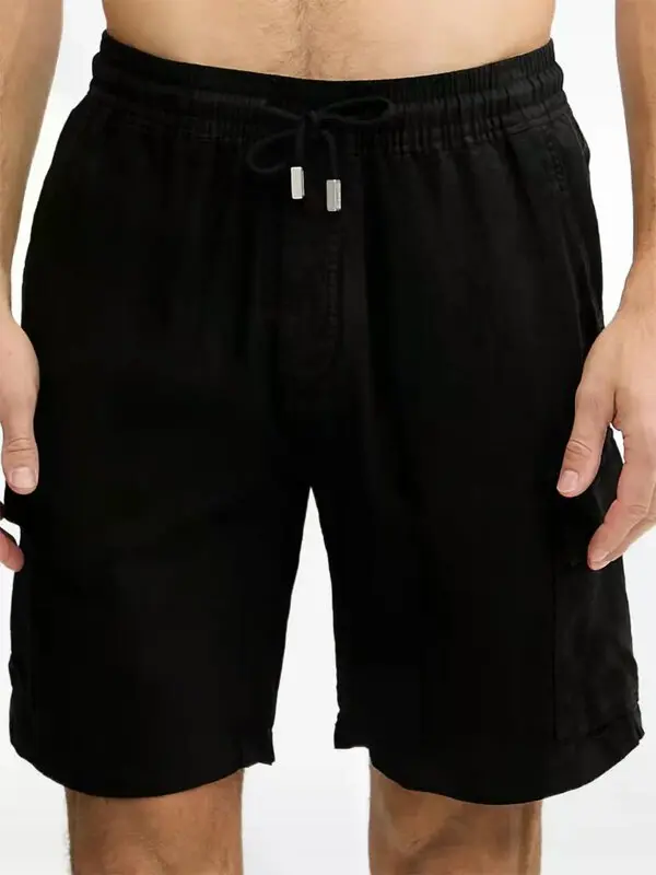 Vilebrequin Drawstring Cargo Shorts - Black