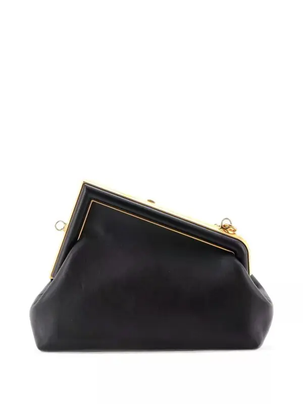 Fendi First Bag Leather Small Clutch Bag