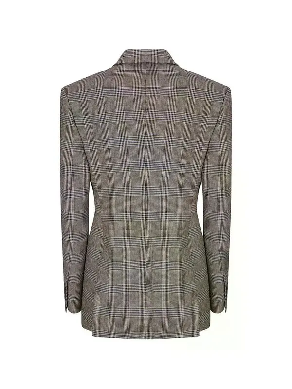 P.a.r.o.s.h Checked Double-breasted Jacket